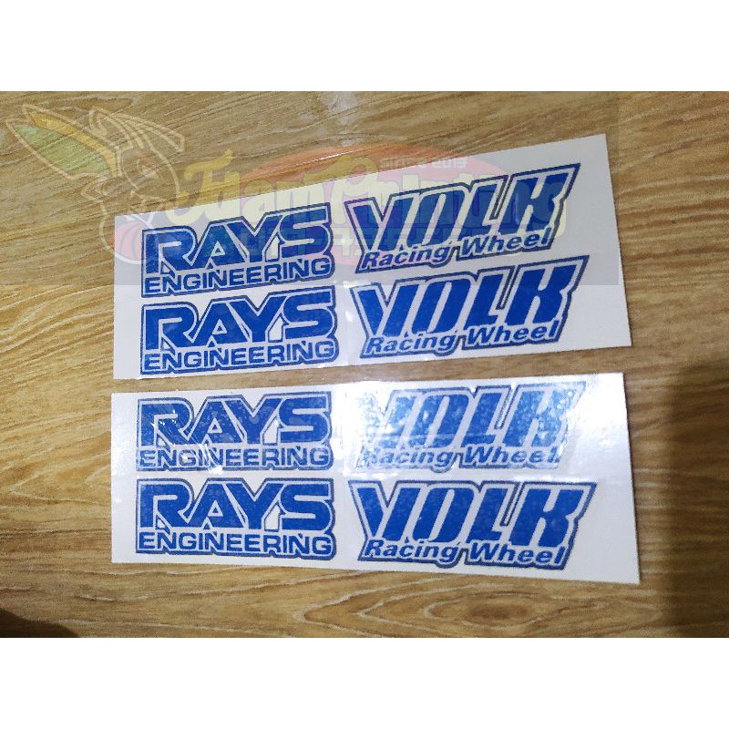 Stiker Rim VOLK RAYS / TE37 | Shopee Malaysia