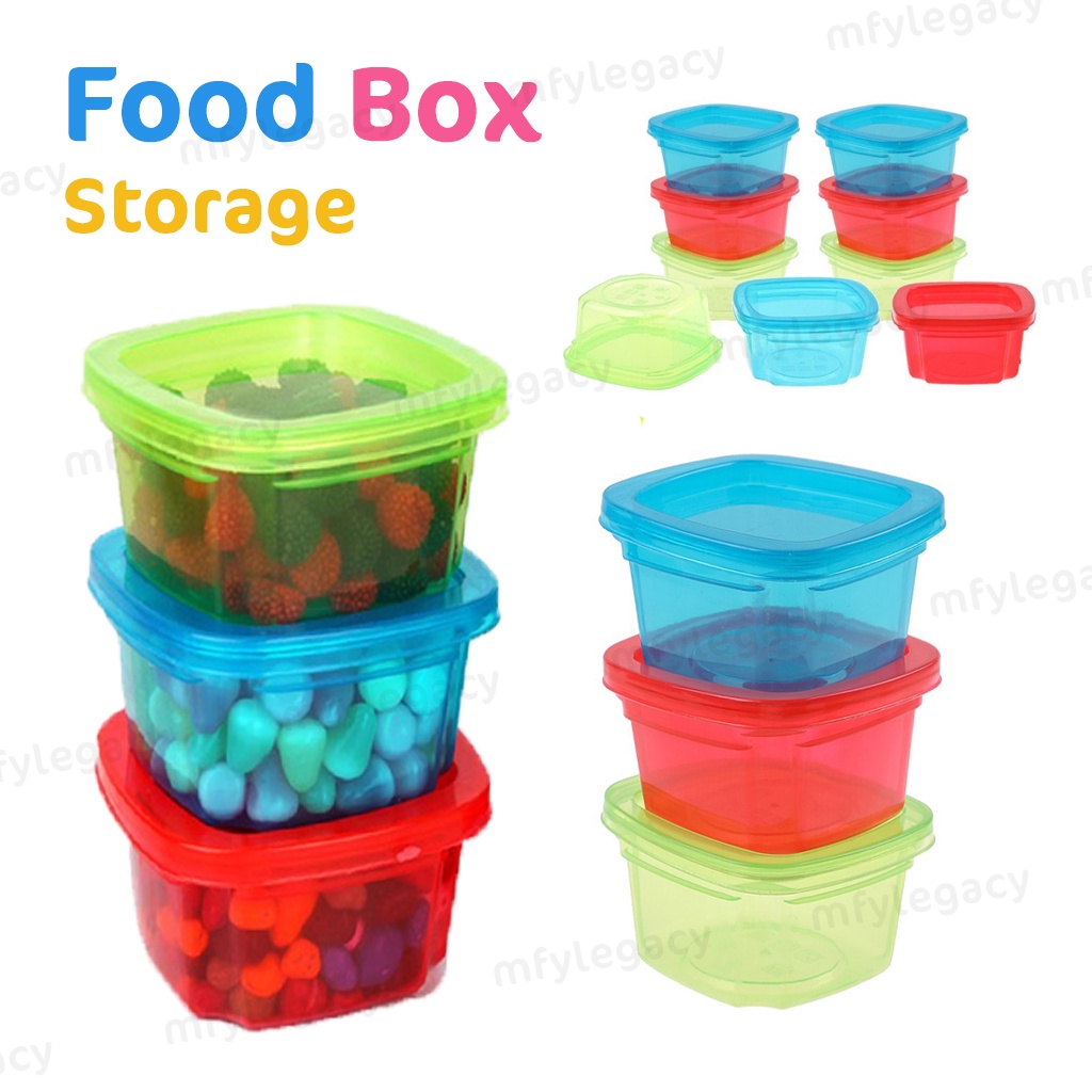 🎀READY STOCK🎀 200ml Baby Food Boxes Container Food Storage Baby Storage ...
