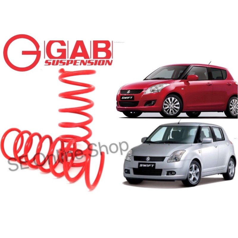 Original GAB Sport Spring Suzuki Swift | Shopee Malaysia