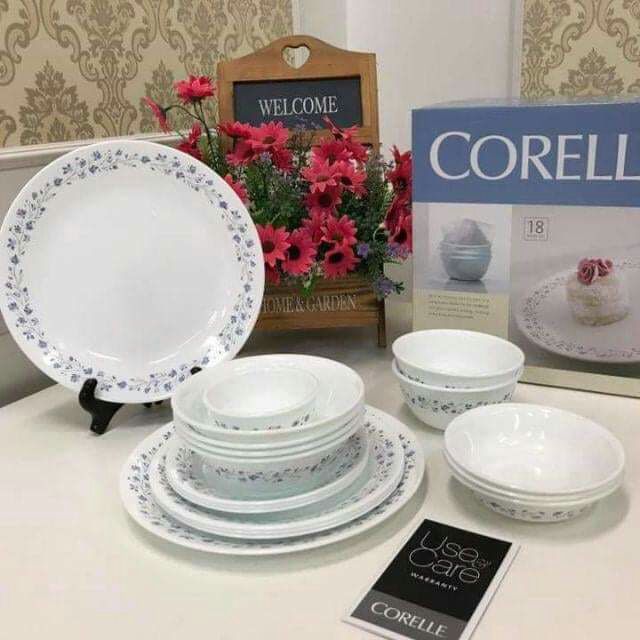 🔥CORELLE LILAC BLUSH🔥 18PCS | Shopee Malaysia