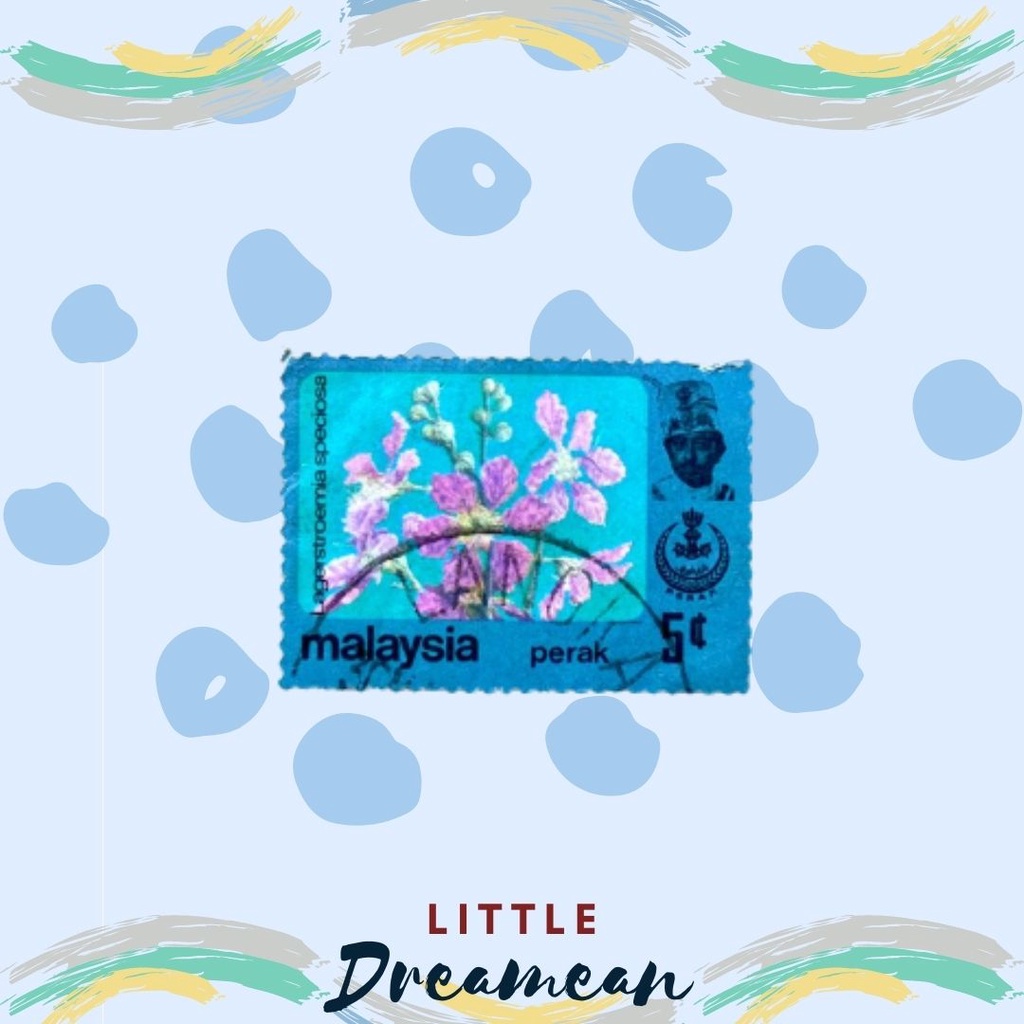 Used Stamp - Definitive Flowers State Malaysia Stamp 1979 / Malaysia ...