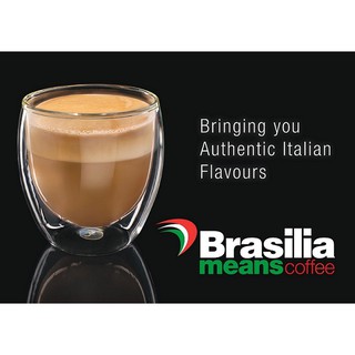 Brasilia Coffee Beans Supa Crema 500g, Roasted Whole Arabica Coffee ...