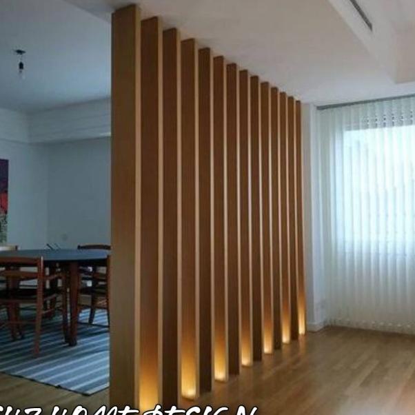 KAYU Wpc grilles / wpc partitions / beautiful wood / minimalist room ...