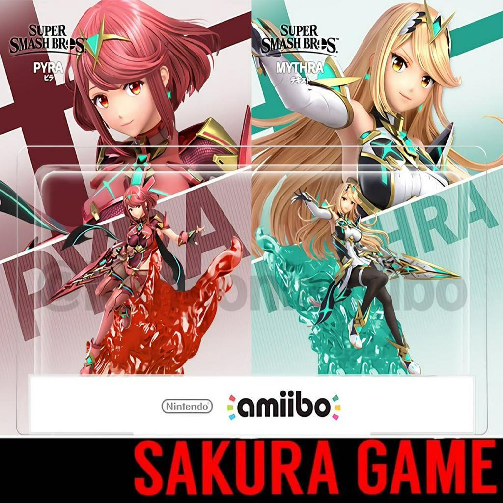 Amiibo Nintendo Switch Pyra + Mythra 2Pack - Super Smash Bros Series ...