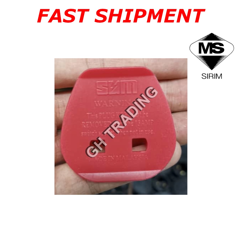 Safety 3 Pin To 2 Outlet Power Socket Cover Protector Key Plug ...