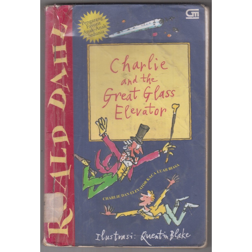 SPIRITUAL NOVEL - CHARLIE AND THE GREAT GLASS ELEVATOR | Shopee Malaysia