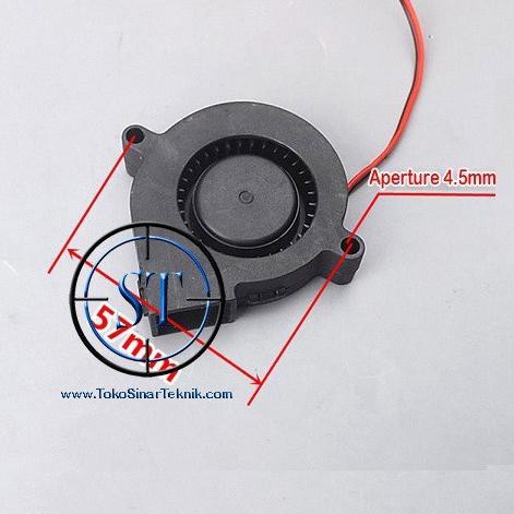 New Model.. Mini Blower Fan DC 5V 12V Brushless Conch Fan 2pin Cooler ...