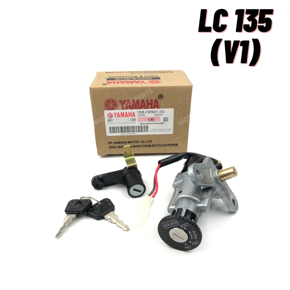 Yamaha 135LC LC135 v1 / v2 v3 v4 v5 v6 v7 / Y15 Y15ZR Main Switch Set Kunci Switch Set Original ...