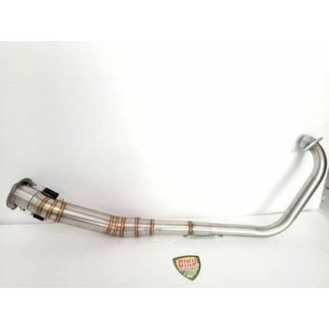 Racing Exhaust Neck header Pipe And Adapter satria fu vixion mx old new ...
