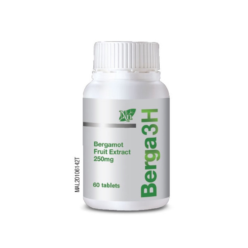 Nn Berga3H Bergamot Fruit Extract 250mg (60 tablets) | Shopee Malaysia