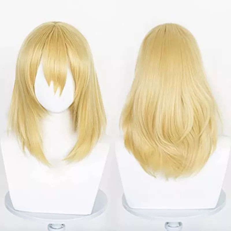 Wig Cosplay Blonde Howl Christa HMC AOT Wig Anime Character | Shopee ...