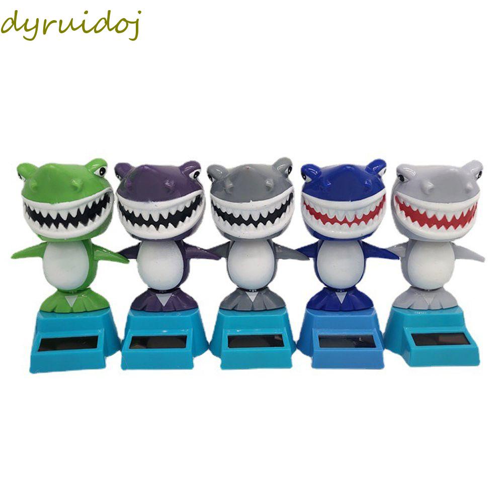 DYRUIDOJ Car Accessories Solar Swing Shark Car Interior Display ...