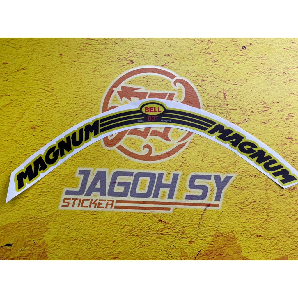 Sticker Magnum BELL Helmet item RARE【HIGH QUALITY】 | Shopee Malaysia