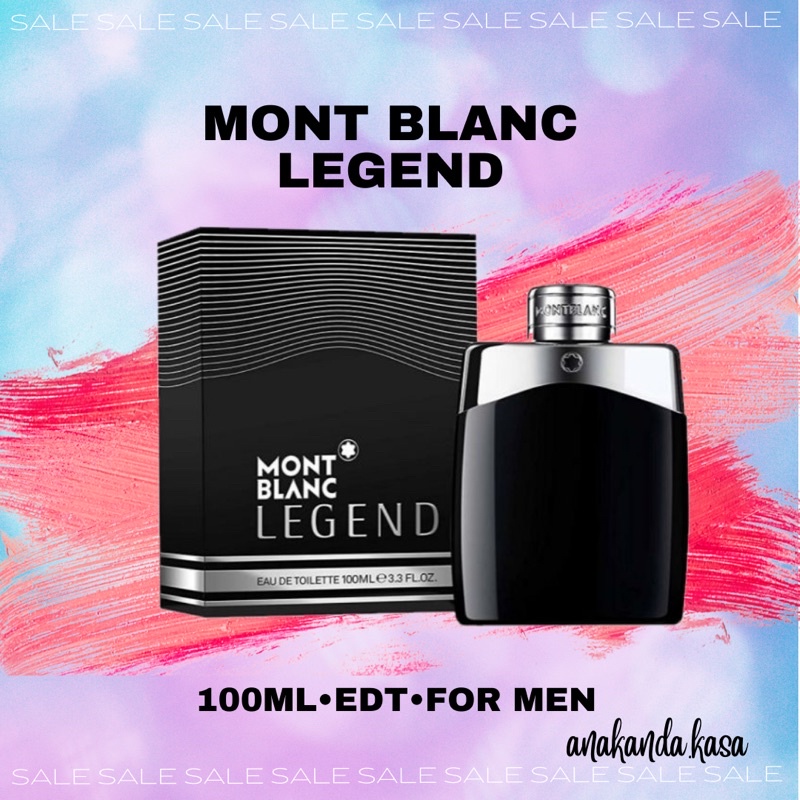 🔥PERFUME AUTHENTIC / ORIGINAL MONT BLANC LEGEND 🔥 (TESTER UNIT ...