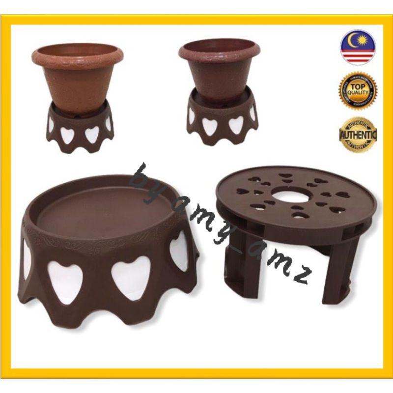 MULTIPURPOSE FLOWER POT STAND/ALAS KAKI PASU PLASTIK | Shopee Malaysia