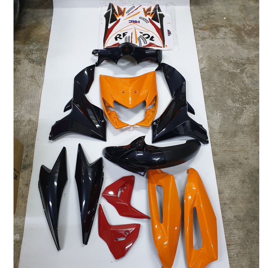 MSEKI # HONDA DASH / DASH 110 / DASH 110 (V1) COVER SET (SEKALI STICKER) | Shopee Malaysia