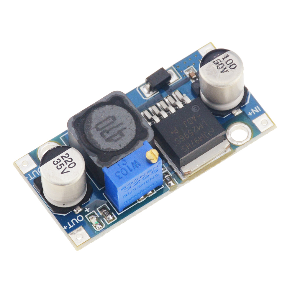 1PCS LM2596S DC-DC Step-Down Power Supply Module 3A Adjustable Step-Down Module LM2596 Voltage ...