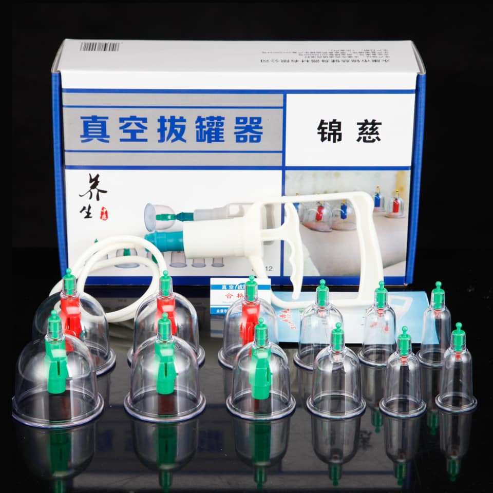 Vacuum cupping device air suction type cupping gas tank Cupping Set ...