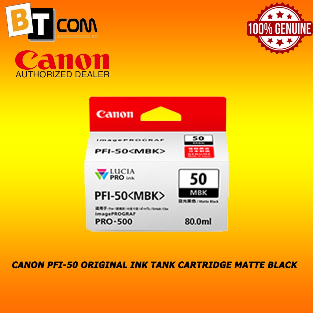 Canon PFI-50 Original Ink Tank Cartridge | Shopee Malaysia