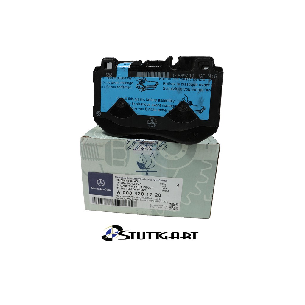Genuine Mercedes W205 C250 AMG Front Brake pad A0084201720 A0004209503 ...