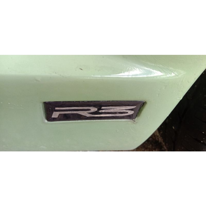 emblem R3 3D design for skirting proton savvy satria neo gen2 | Shopee ...