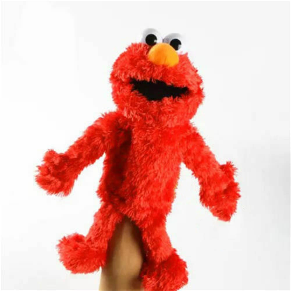 New 14" Living Hand Puppets Elmo Cookie Monster Sesame Street Soft ...