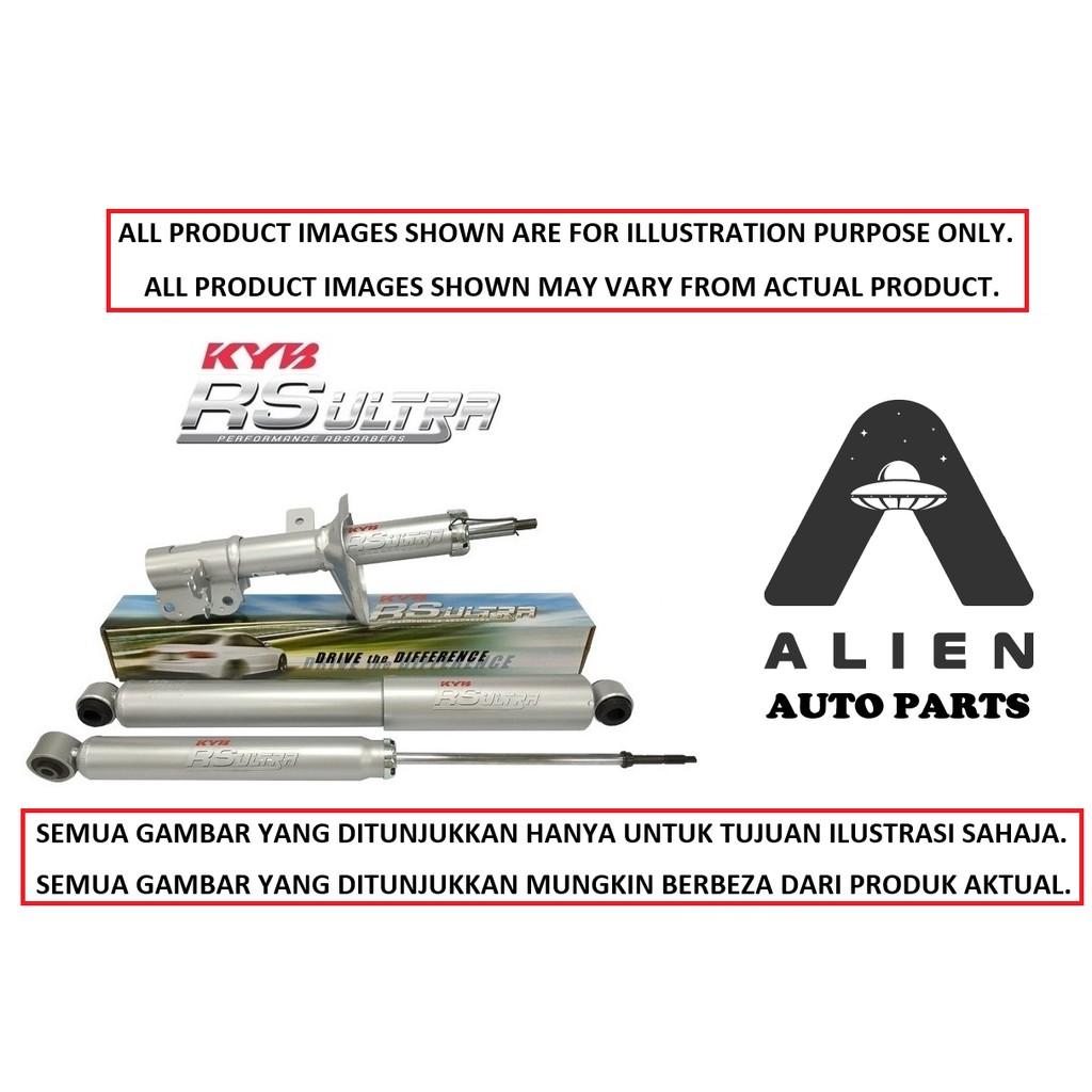 PROTON SAGA BLM HEAVY DUTY ABSORBER KAYABA ULTRA RS BRAND | Shopee Malaysia