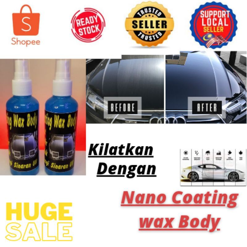 COATING WAX BODY KERETA 🔥 ( BERKILAT SENTIASA ) | Shopee Malaysia