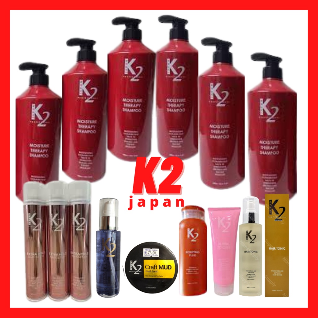 FreeShip K2 SCALP THERAPY SHAMPOO MOISTURE / TONIC / SERUM / SPRAY ...