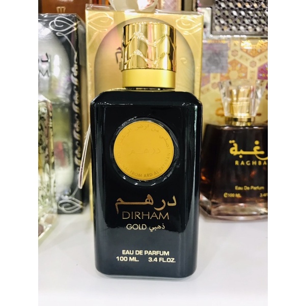 DIRHAM GOLD Perfume 💯 % original from DUBAI | Shopee Malaysia