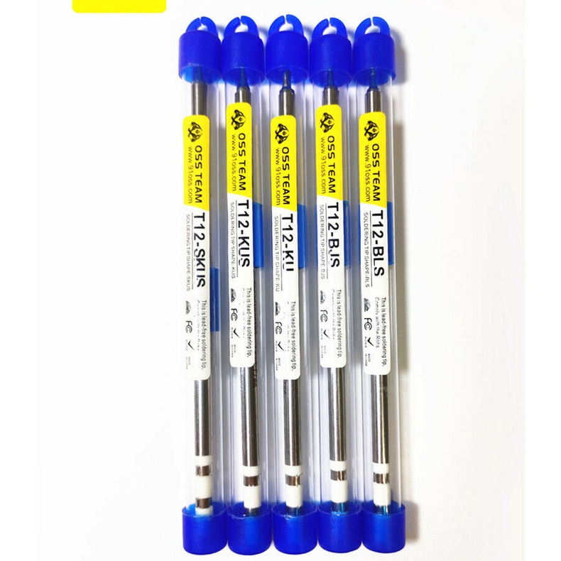 OSS T12 Soldering Iron Tip T12-X Tips BLS/BJS/SKUS/KU/SUK/LS/ILS Tip ...