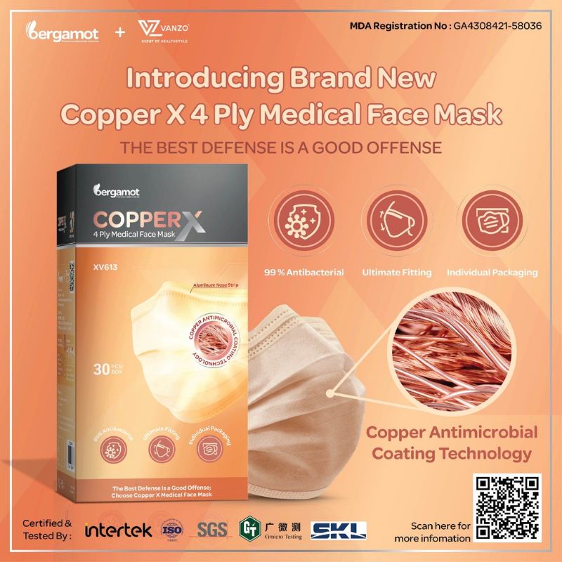 Cooper Medical Face Mask 1 box- 30 pieces(Original) | Shopee Malaysia