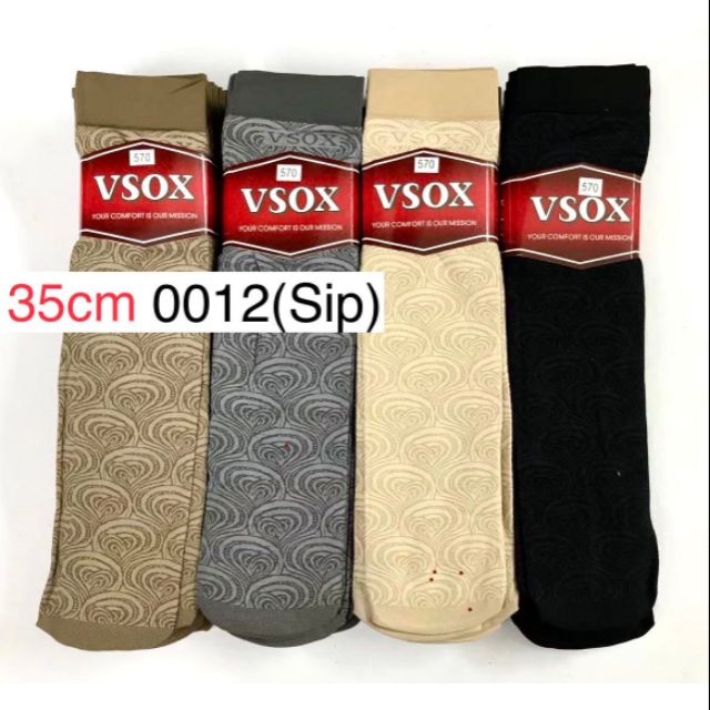 STOKIN MUSLIMAH VSOX Tebal BUNGA PANJANG | Shopee Malaysia