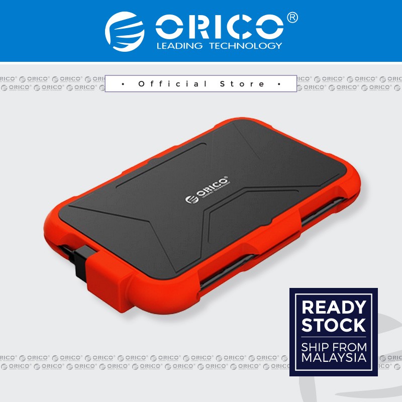ORICO Silicone USB3.0 Hard Drive/SSD Enclosure With Outdoor Dustproof ...