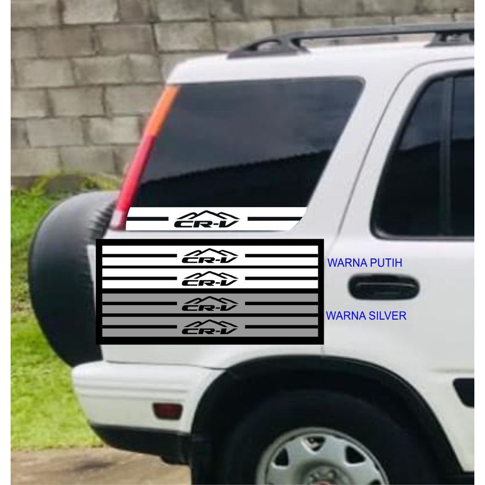 Honda CR-V GEN 1 GEN 2 SIDE GLASS STICKER 1SET LEFT & RIGHT | Shopee ...