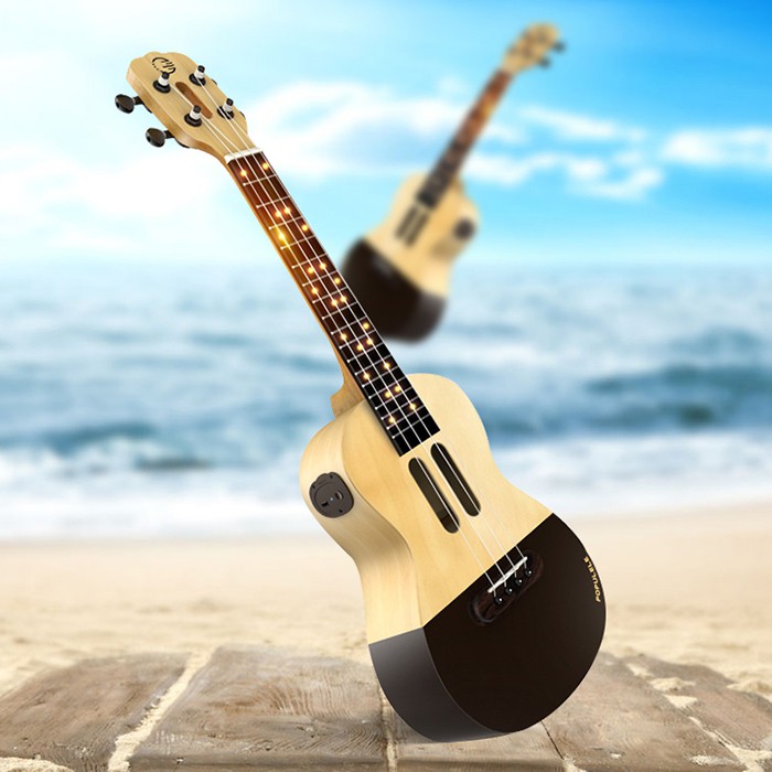 Xiaomi Populele 23 inch APP LED Bluetooth USB Smart Ukulele Gift for ...
