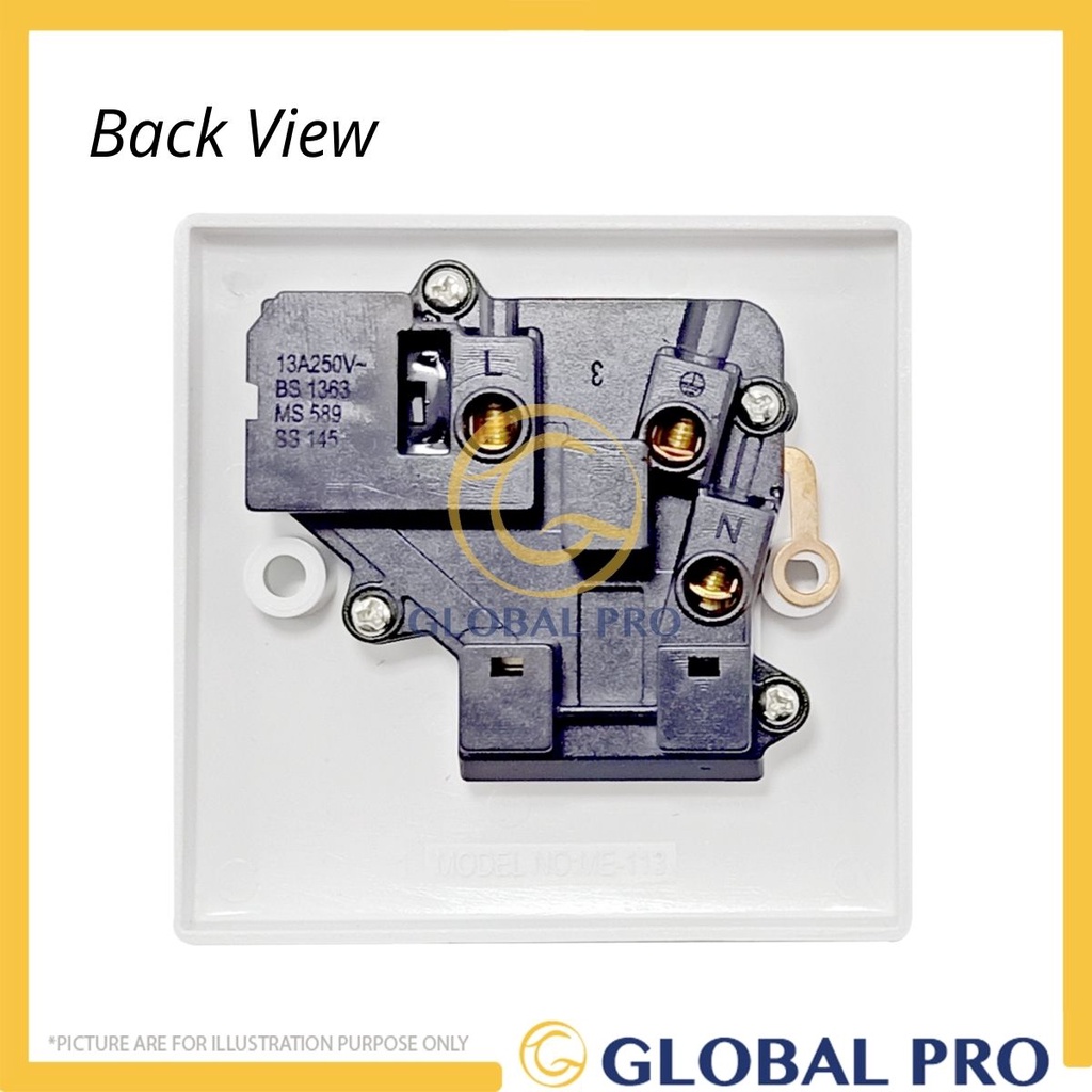 [SIRIM] 13A 3 Pin Switch Socket 13A Switches Wall Switch Wall Socket ...