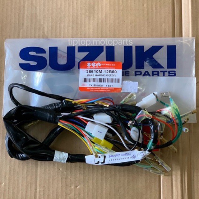 SUZUKI TXR 150 12V PANTHER 12V GAMMA WIRE HARNESS WIRING SET WAYARING ...