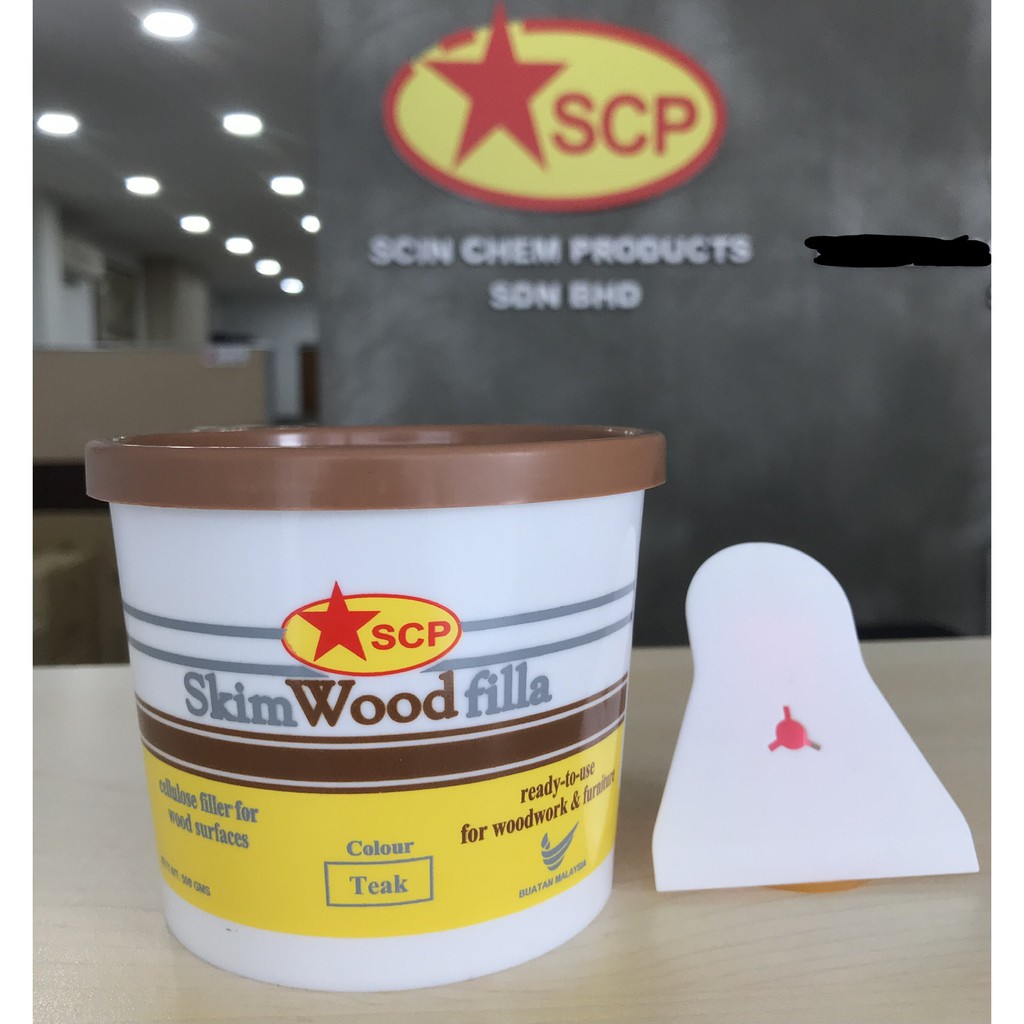 SCP 500gm Skim Wood Filla (Wood Putty) | Shopee Malaysia