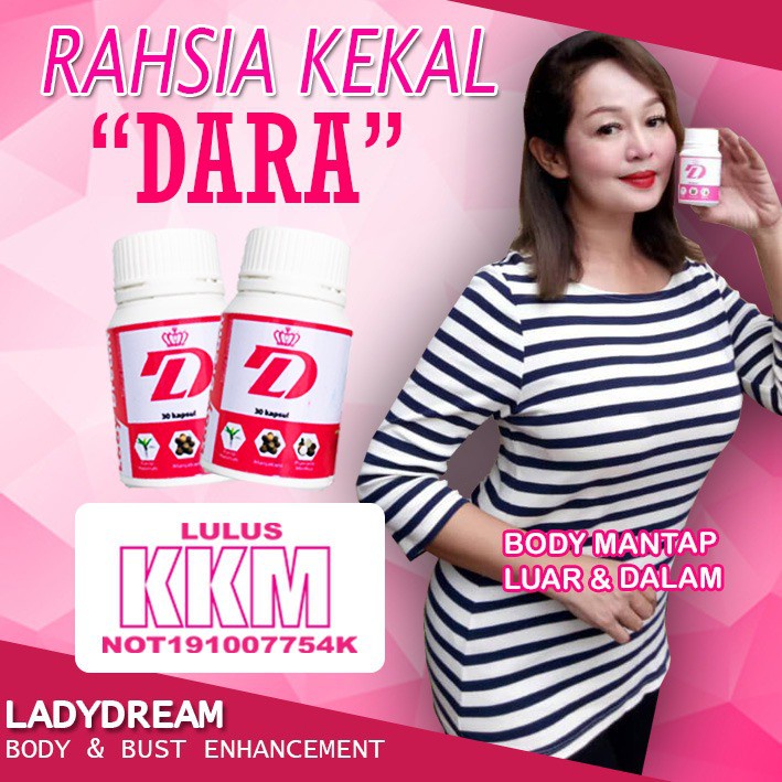 Jamu Lady Dream = UBAT HORMON / PIL BREAST / ANJAL / TEGANG / PAYUDARA ...