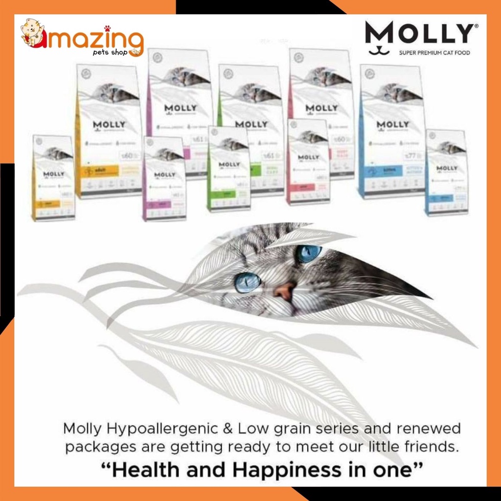 MOLLY Super Premium Cat Food 15kg (Made In Turkey) | Shopee Malaysia