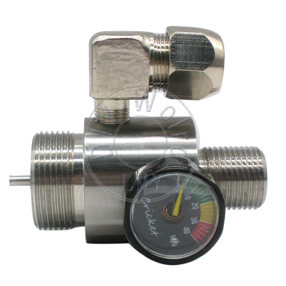 M18 X 1.5 / M28 x 1.5mm PCP High Pressure Needle Valve for Airforce ...