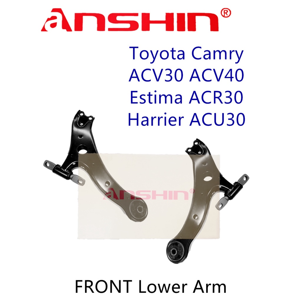 Toyota Camry ACV30 ACV40 Estima ACR30 Harrier ACU30 FRONT Lower Arm ANSHIN (Japan Quality) 48068 ...