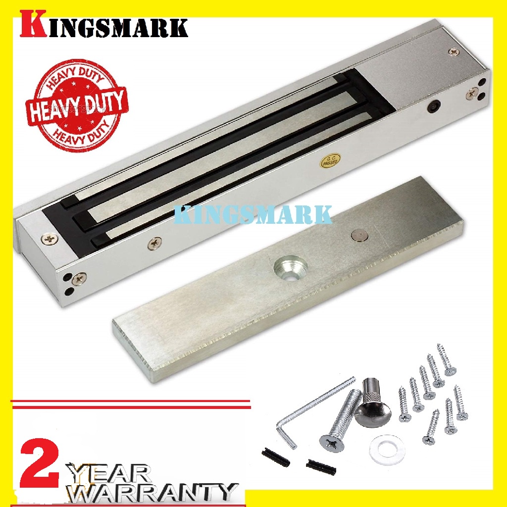 KINGSMARK ELECTRIC MAGNETIC DOOR LOCK EMLOCK 600LBS FOR DOOR ACCESS ...