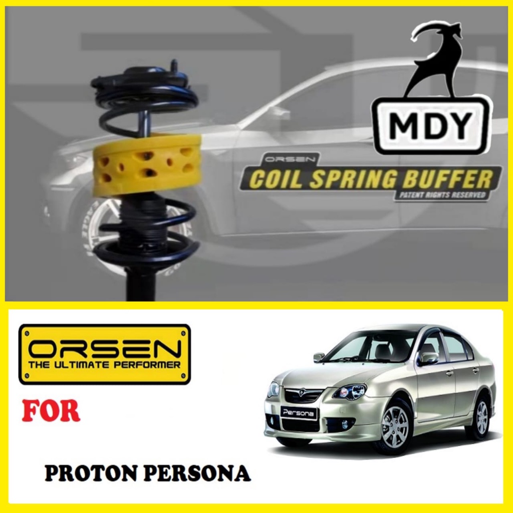 ORSEN Coil Spring Rubber Proton Persona x 2 pcs Cushion Buffer ...