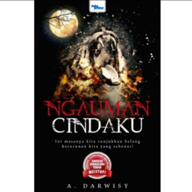 🔥GIFT+READY STOK🔥Novel baru ngauman cindaku karya A.Darwisy keluaran ...
