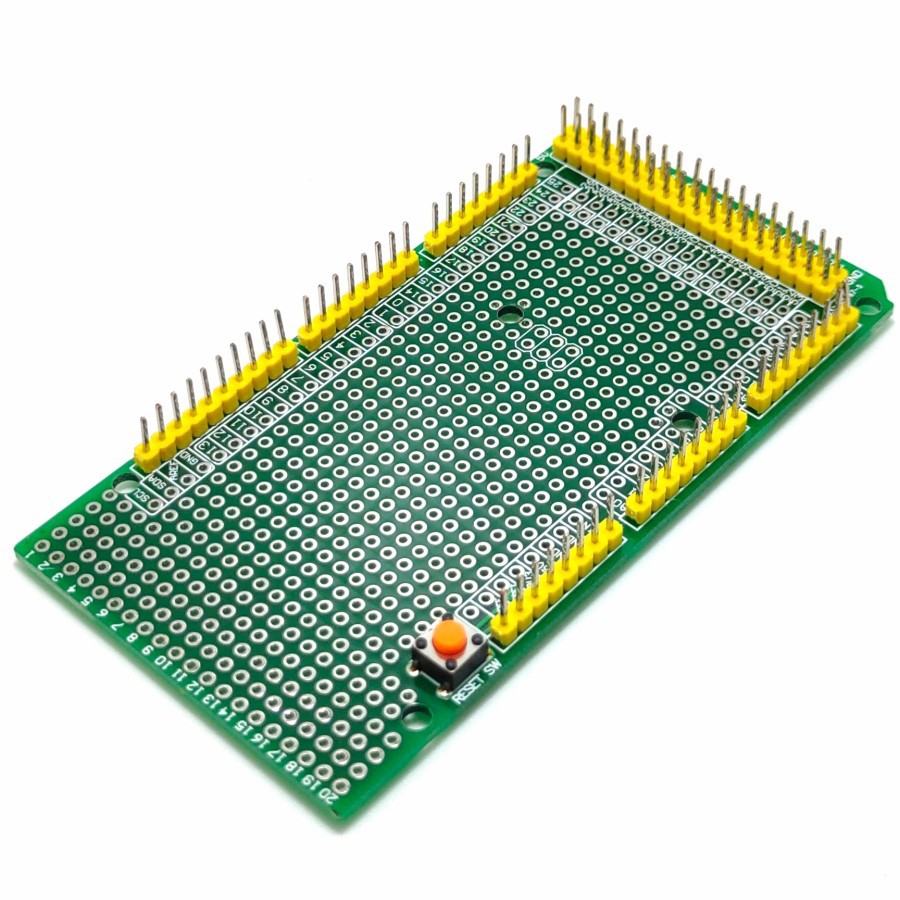 Mega 2560 Prototype Shield PCB Hole Protoshield for Arduino Mega ...