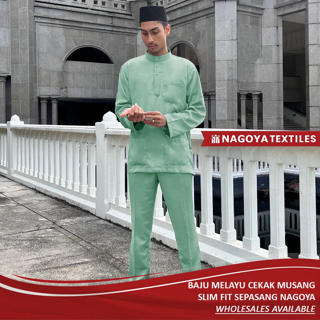 BAJU MELAYU CEKAK MUSANG SLIM FIT SEPASANG ( CMSP ) | Shopee Malaysia