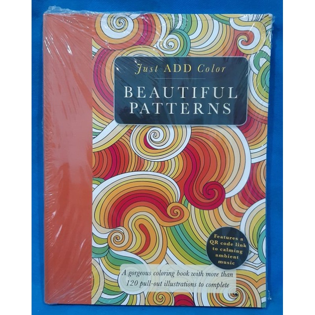 Just ADD Color: Beautiful Patterns (Imported Book) | Shopee Malaysia