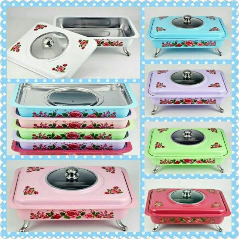 KT WARE 34x28 BUFFET EMBOSSED COLOUR BUFFET TRAY SET BUFFET FOOD TRAY ...